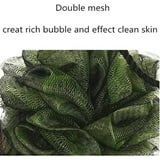 Scheam 4 Pack Bath Shower Sponge ,Mesh Bath Loofahs Body Scrubber Brush ...