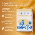 Native Pet Organic Chicken Broth, Bone Broth Protein Powder Topper for ...