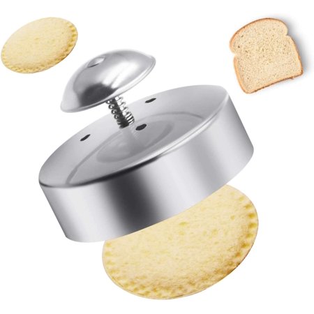 Sandwich Cutter and Sealer for Kids, Stainless Steel Round Sandwich ...