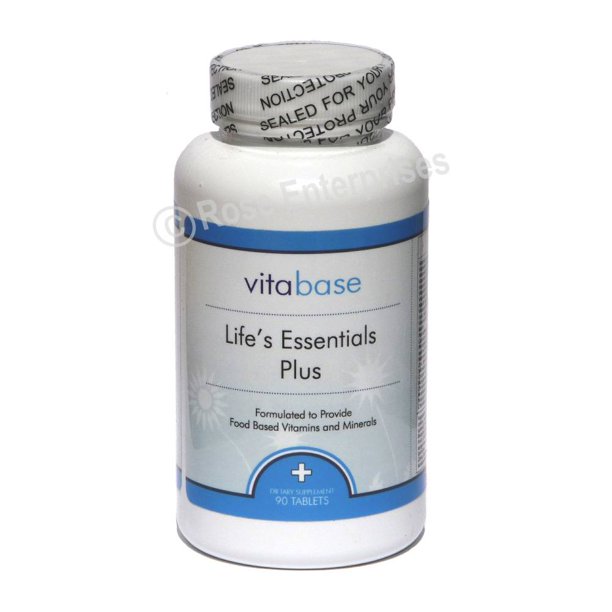 Vitabase Life's Essentials Plus Multi-Vitamin - 90 Tablets - Walmart ...