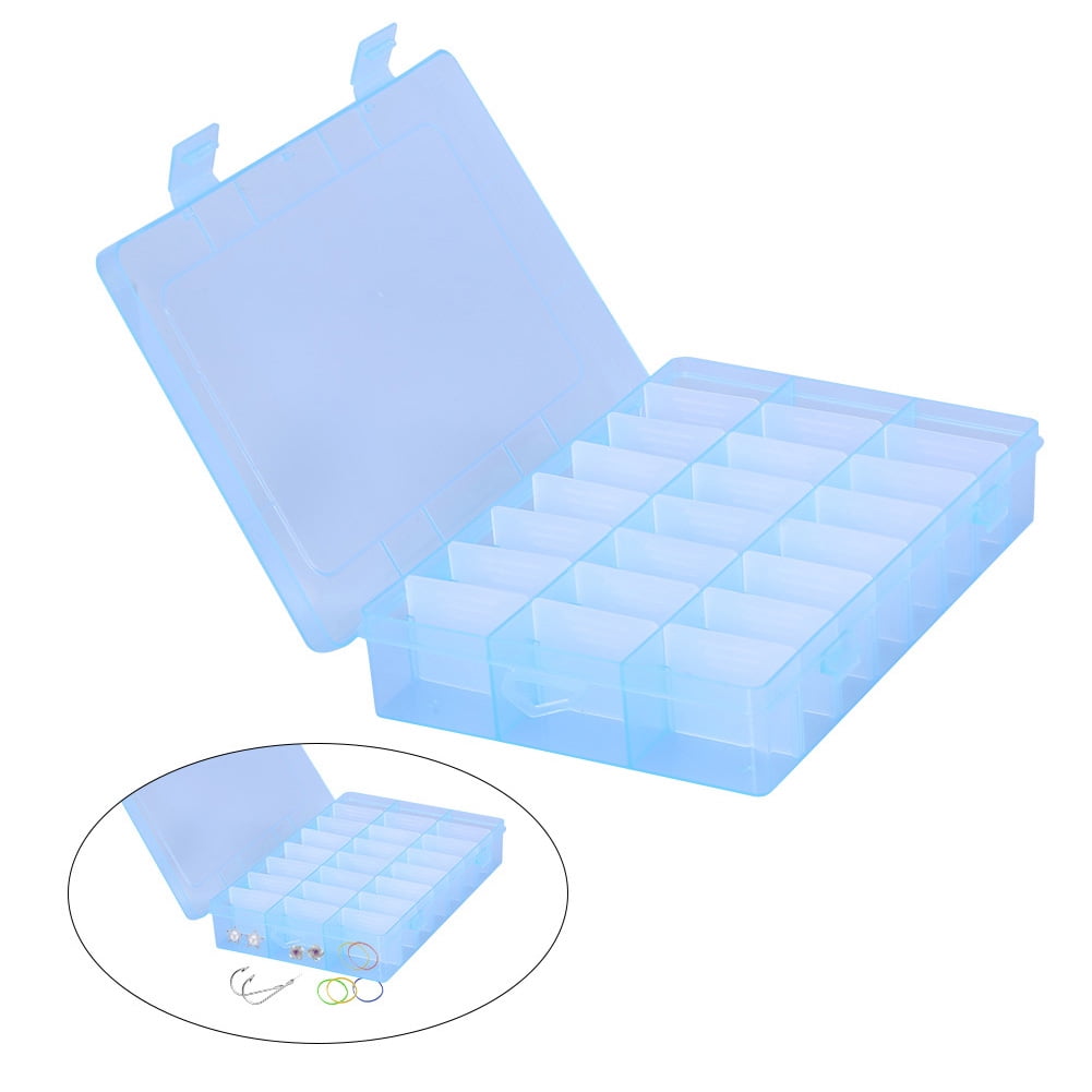Click here for Ccdes Qkiss 24 Grids Plastic Jewelry Box  Adjustab... prices