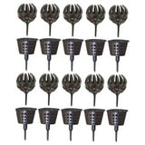 WORGEOUS Gardening Fertilizer Boxes for Storage Made of Durable Plastic ...