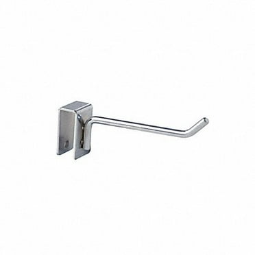 Econoco - H12 - 12" Chrome Hook for Rectangular Tubing Hangrail - Sold ...