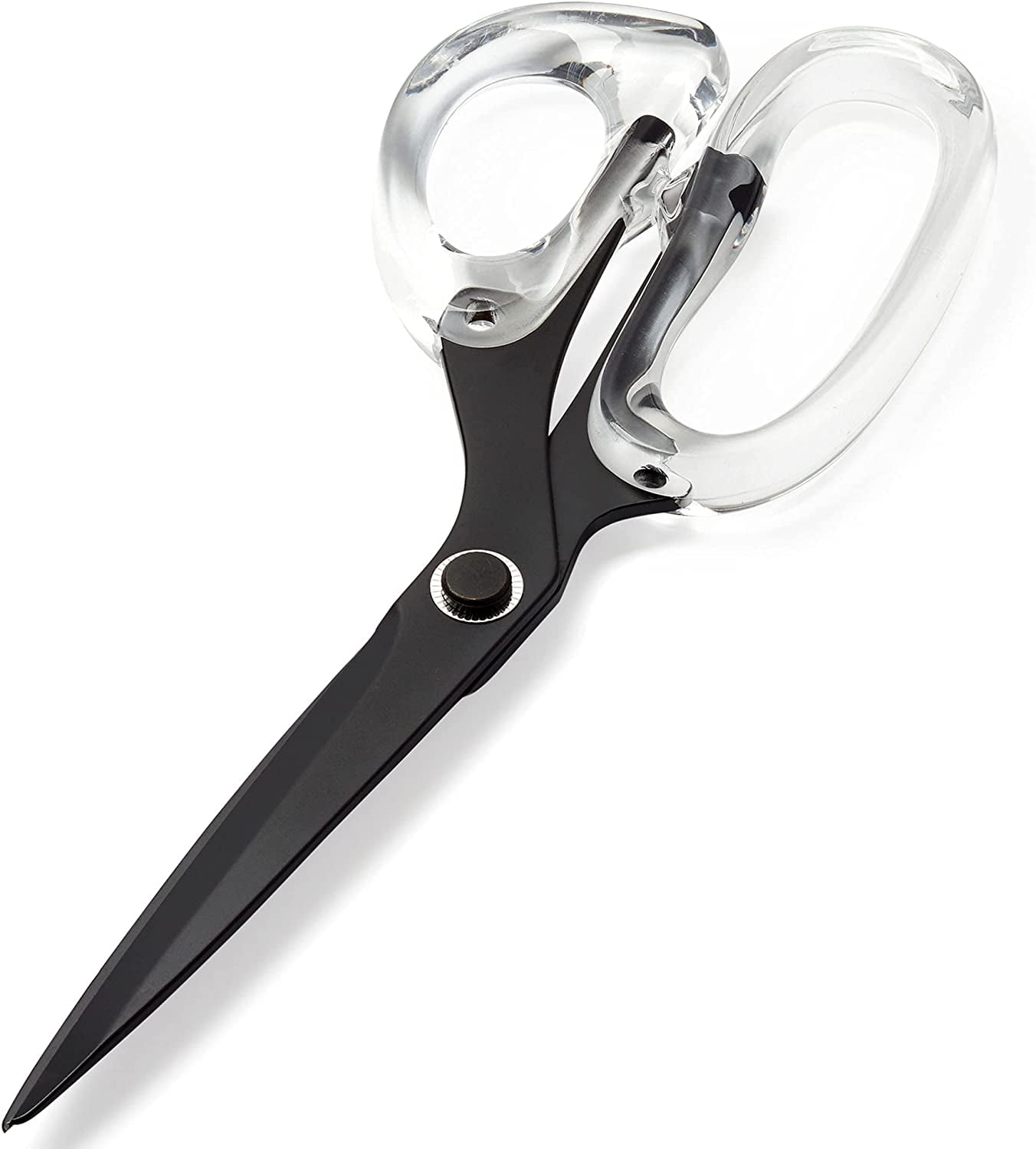 OfficeGoods Acrylic & Stainless Steel 9" Scissors - Modern Design for ...