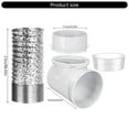 Dryer Vent Duct Connector Straight Ventilation Pipe Plastic Ducting ...