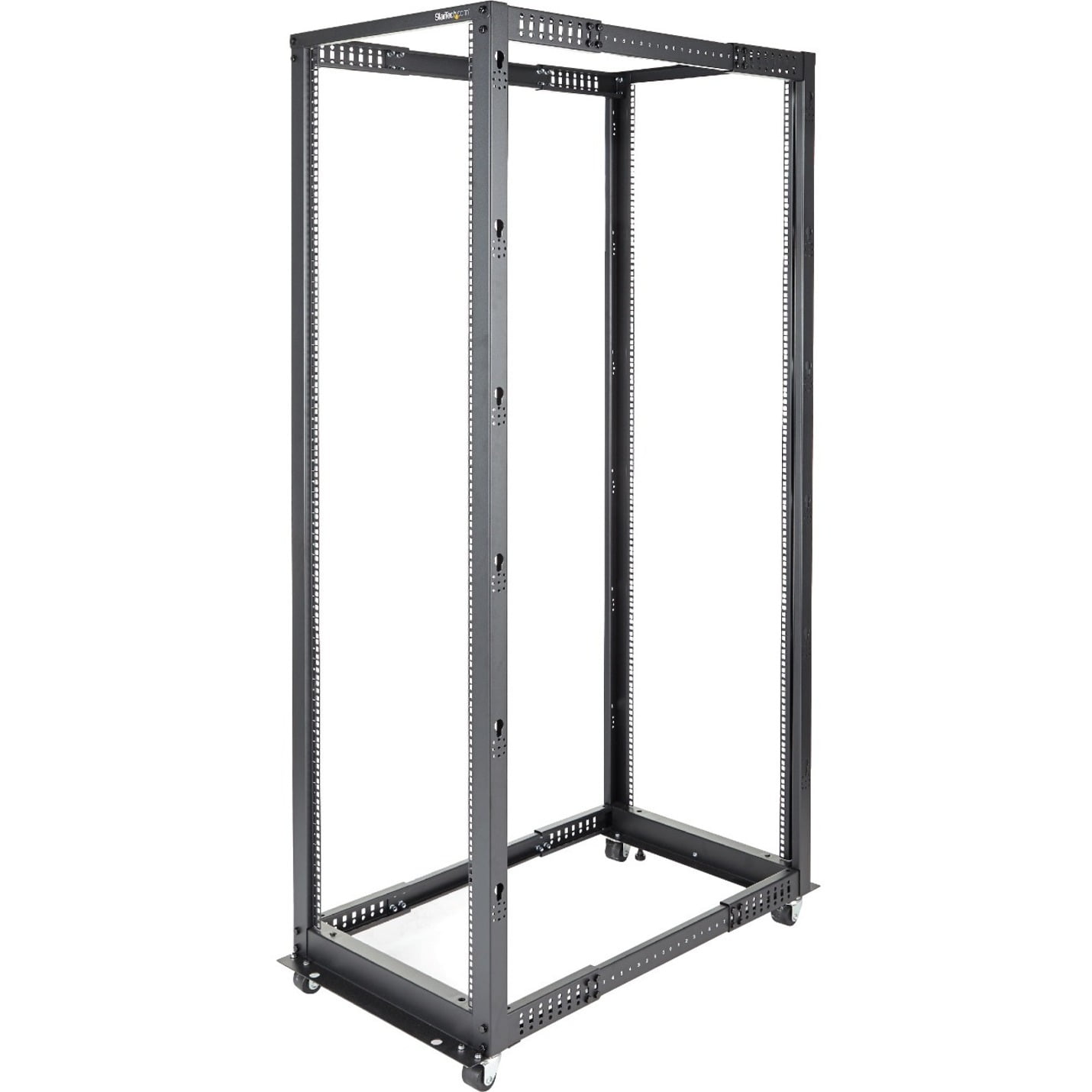 StarTech.com 42U Open Frame Server Rack - 4 Post Adjustable Depth (22 ... StarTech.com 42U Open Frame Server Rack - 4 Post Adjustable Depth (22 ...