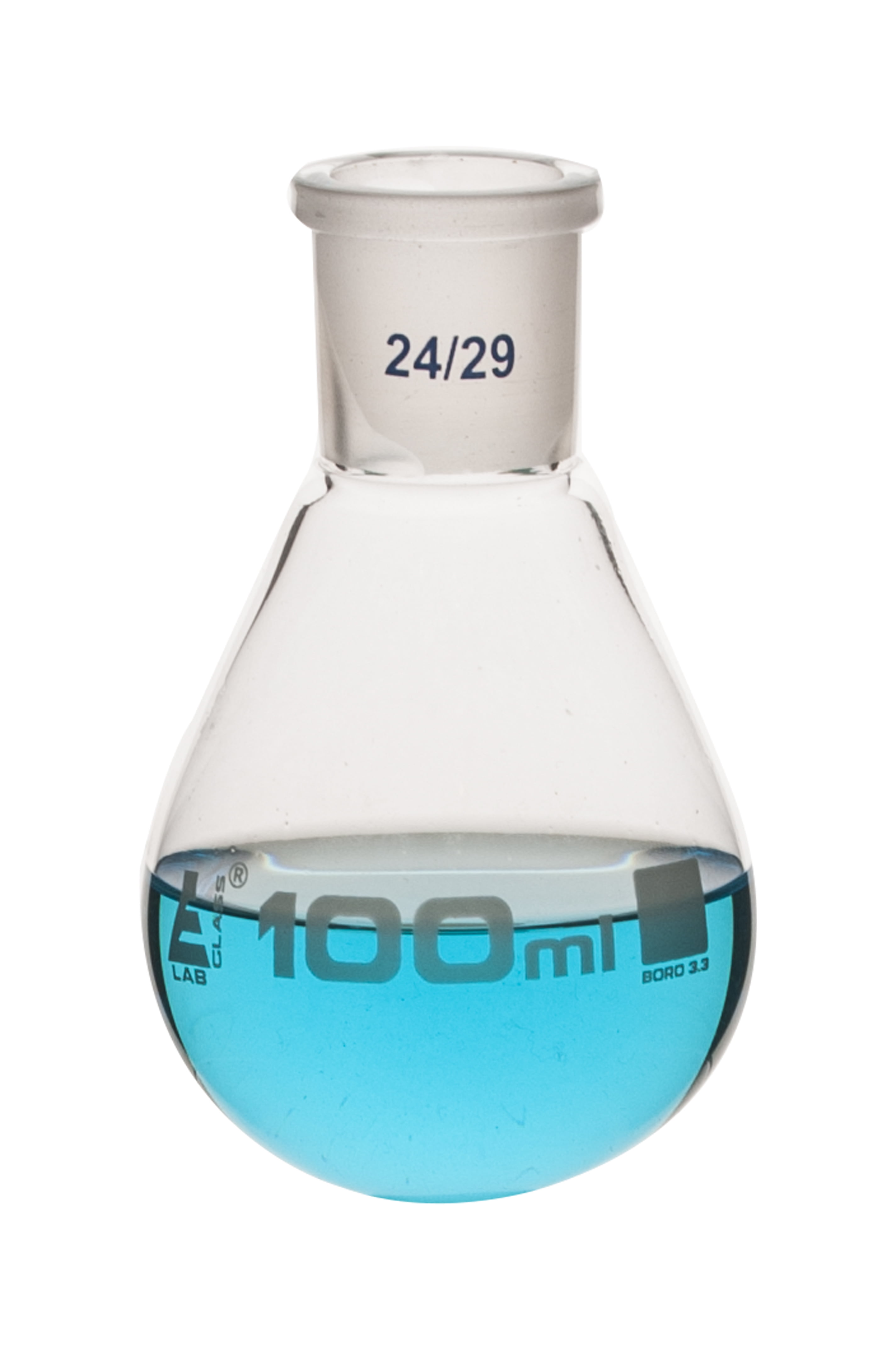 Evaporating Flask, 100ml 24/29 Socket Size - Round Bottom ...