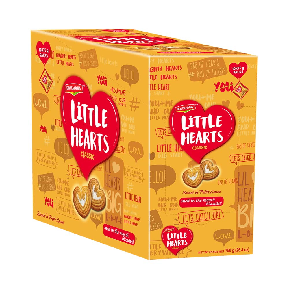Britannia Little Hearts Biscuits 26.4oz (750g) - Biscuit de Patits ...