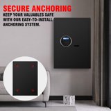 RETLLAS 1.65 Cu.ft. Fireproof Safe, Keys & Digital Ring Keypad Lock ...