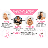 Cognitune Multi Collagen Supplement 2000mg with Biotin Hyaluronic Acid ...