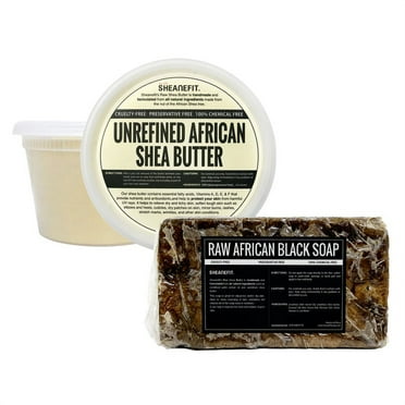 Sheanefit Raw Unrefined Ivory African Shea Butter 16oz - Soft & Smooth ...