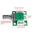 B50K 2-Channel Volume Control Potentiometer with Sealed Structure ...
