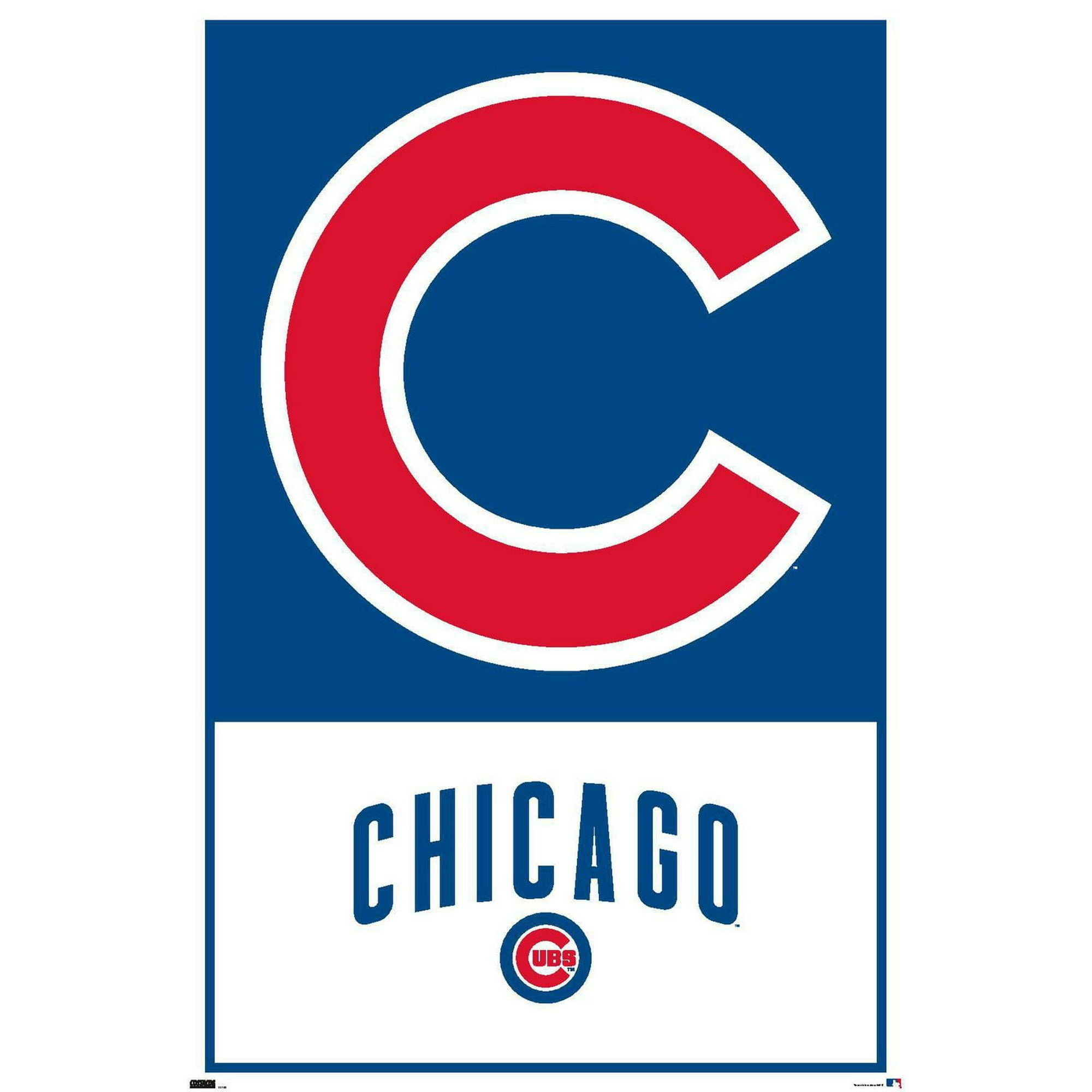 Click here for Trends International Mlb Chicago Cubs - Logo 22 Wa... prices