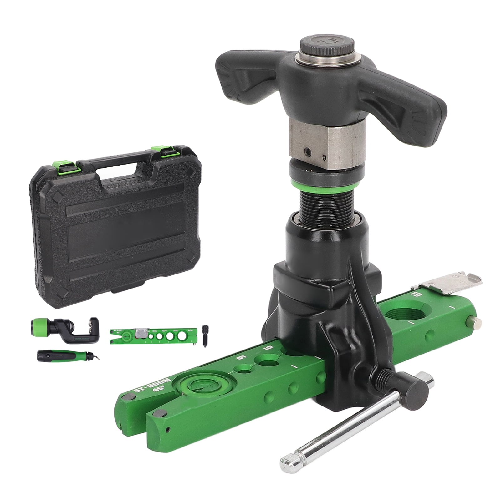 Flaring Tool Kit 1/4‑3/4in Ratchet Manual Drill Drive 45 Degree ...
