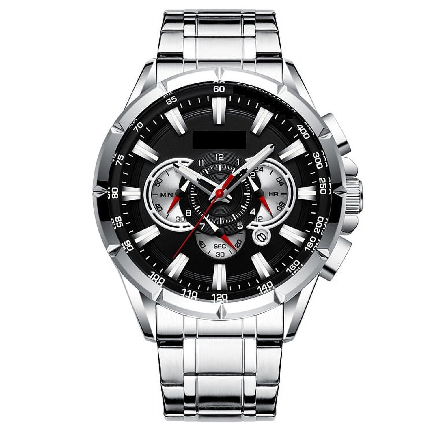 Click here for Yeacher Curren 8363 Mens Quartz Stainless Steel Wa... prices