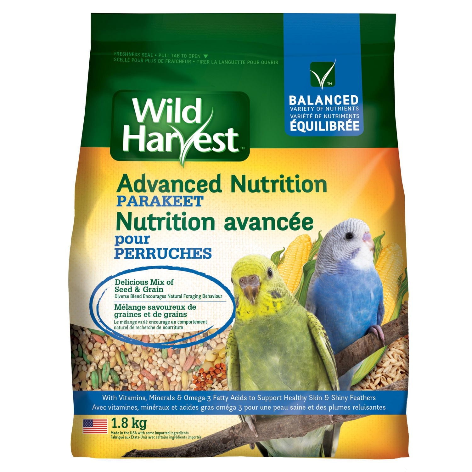 Click here for Wild Harvest Advanced Nutrition Parakeet Bird Food prices