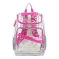 Eastsport Unisex Transparent Durable Backpack Pink Marble Dots for ...