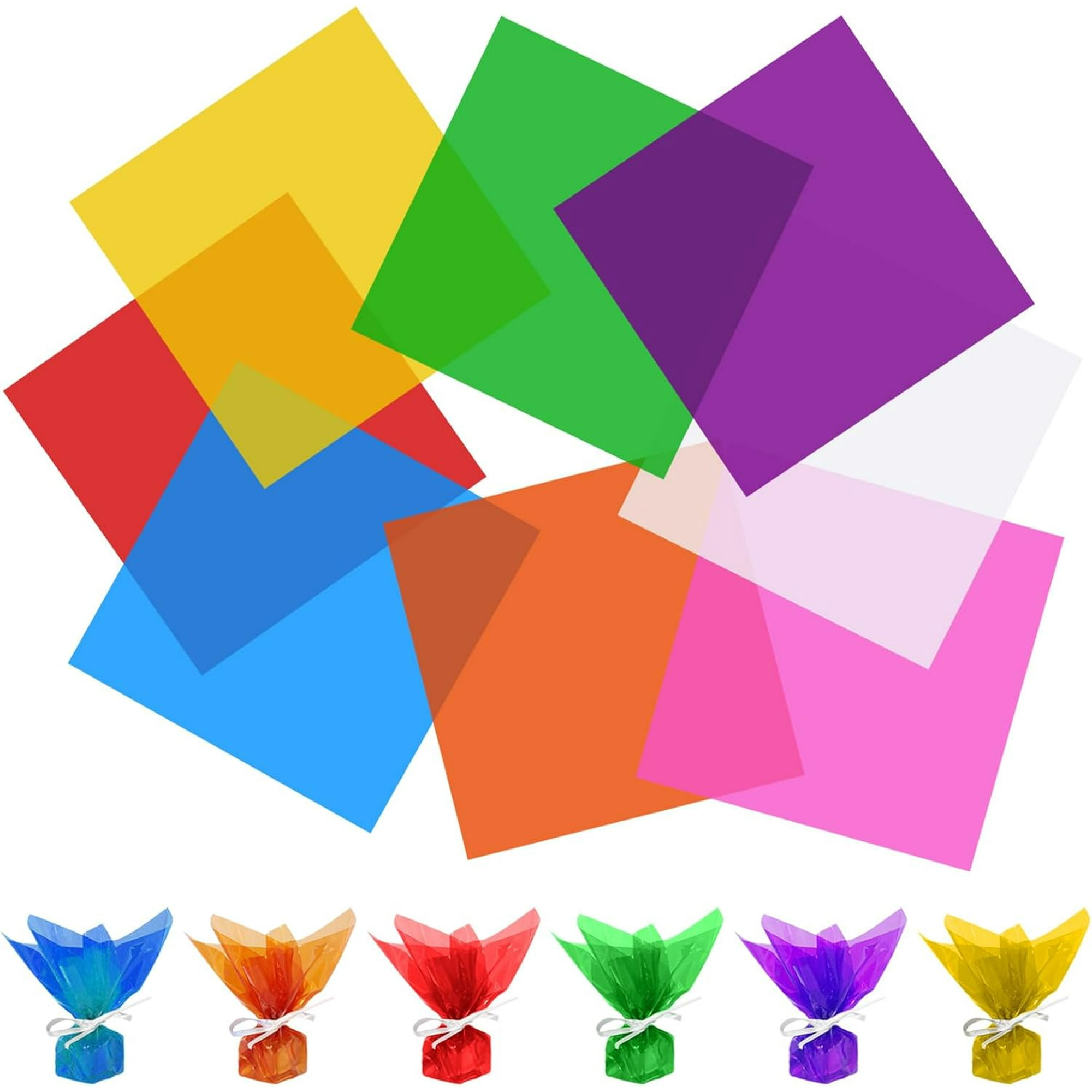 Click here for Xchangm Colored Cellophane Cellophane Transparent... prices