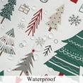 Bybiment Christmas Tree Shower Curtain Christmas Shower Curtains for ...