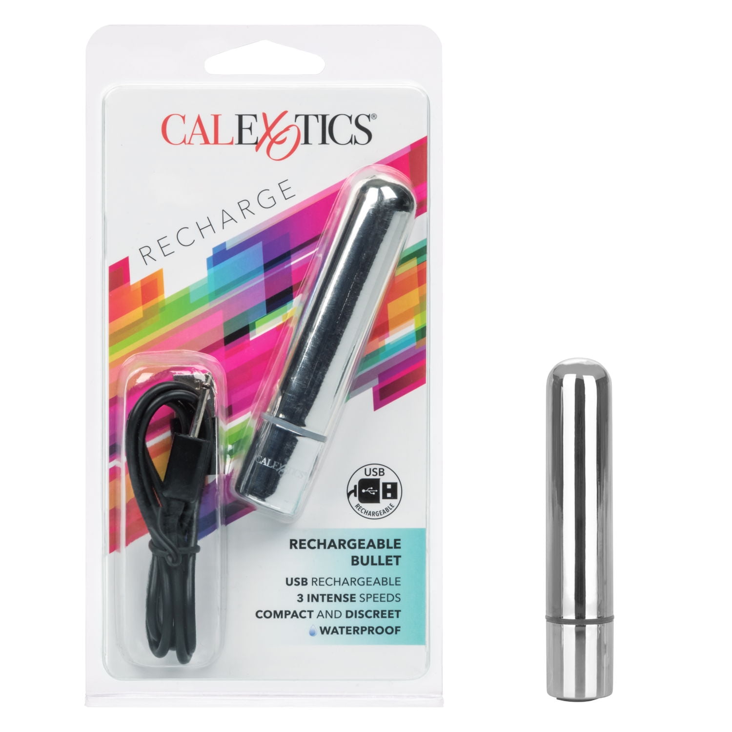 CalExotics Rechargeable 3 Speed Bullet Vibrator