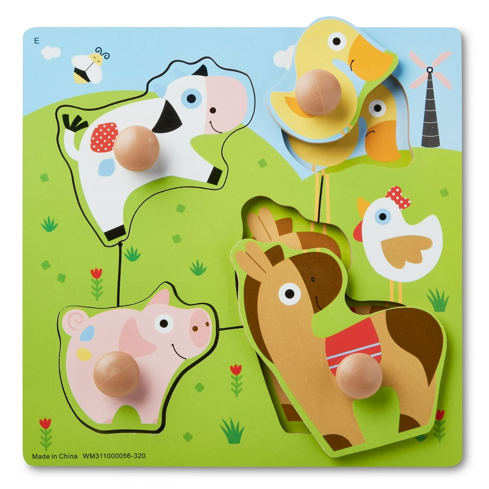 Spark. Create. Imagine Wooden Puzzle, Farm Animals - Walmart.com ... Spark. Create. Imagine Wooden Puzzle, Farm Animals - Walmart.com ...