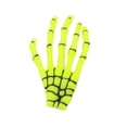 1PCS Halloween Skeleton Hand Hair Clips, Plastic Glow-in-the-Dark Ghost ...
