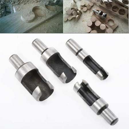 Tatum884pcs Carbon Steel Wood Plug Hole Cutter Drill Bit Set 1/4inch 3 ...