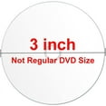 50 Pack Smartbuy Mini DVD-R 3 inch 8cm 4X 1.4 GB 30 Min Blank ...