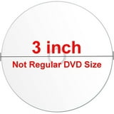 50 Pack Smartbuy Mini DVD-R 3 inch 8cm 4X 1.4 GB 30 Min Blank ...