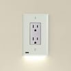 SnapPower GuideLight 2 - 3 Pack, Standard Décor Outlet, LED Night ...