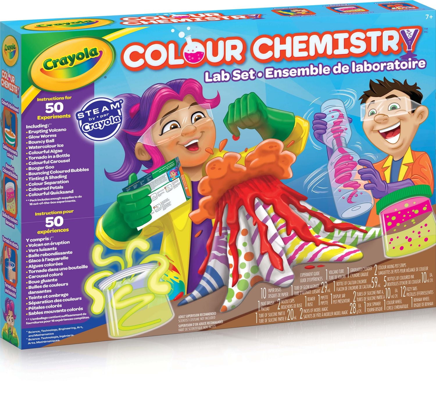 Crayola Colour Chemistry Lab Set, Kit can make 16 experiments - Walmart.ca