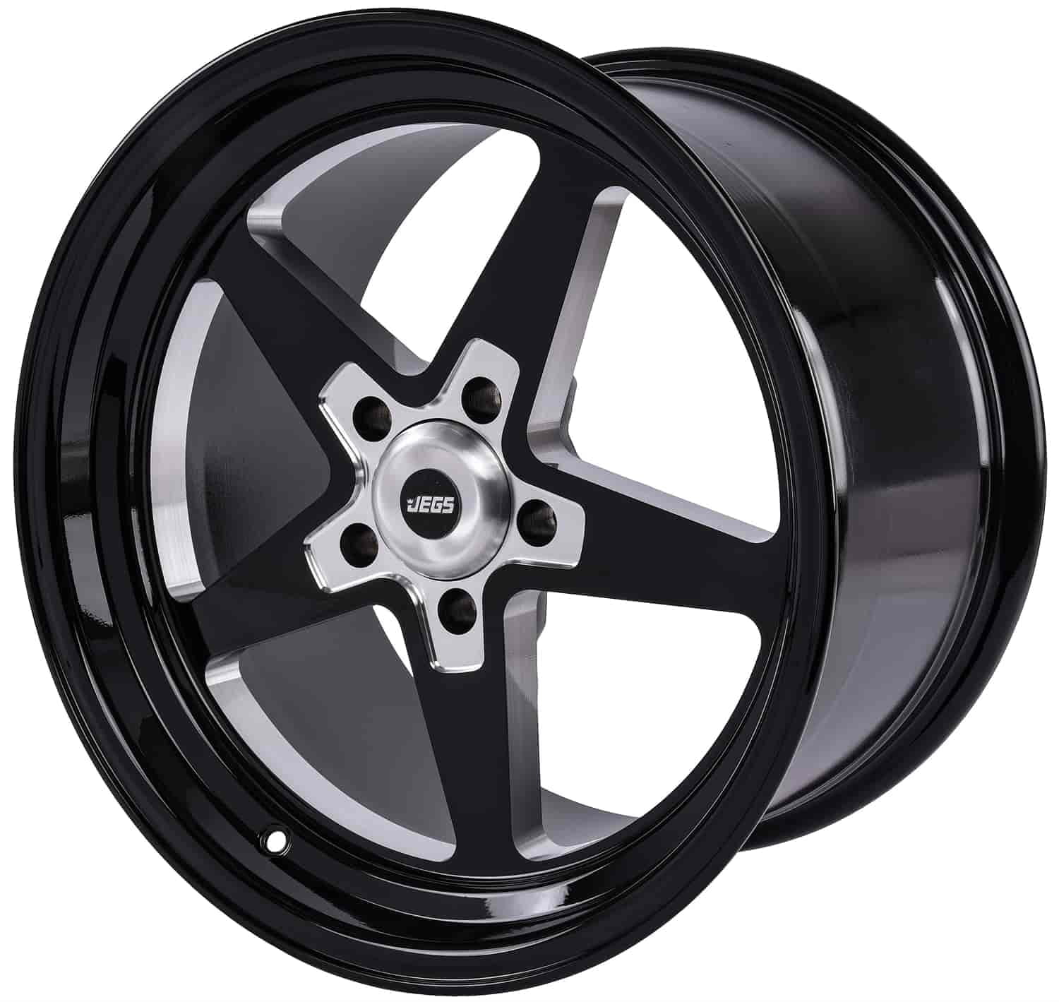 JEGS 681297 SSR Star Wheel Size: 17 x 10 Bolt Pattern: 5 x 4.75 Back ...