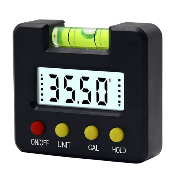 Inclinómetro digital,inclinómetro digital con burbuja horizontal,Caja ...