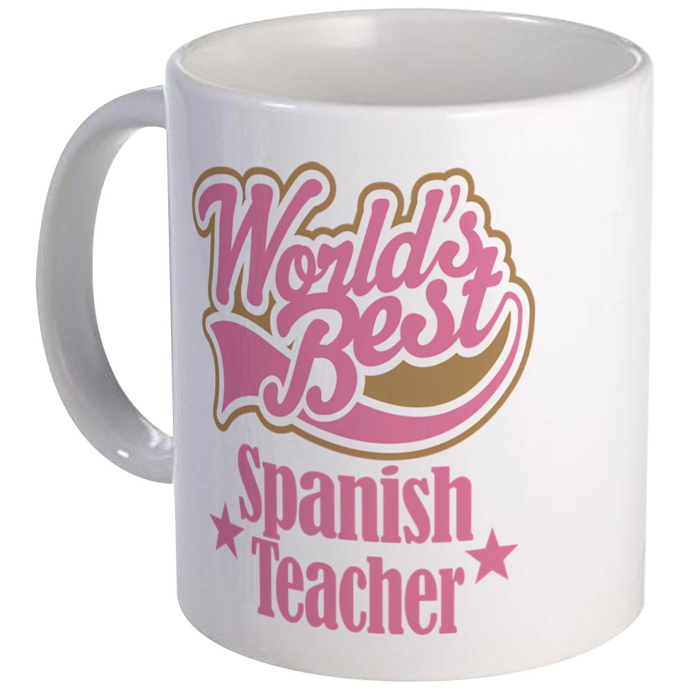 Cafepress Spanish Teacher T Mug Unique Coffee Mug Coffee Cup