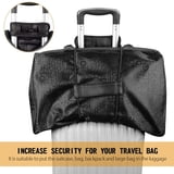 LNKOO Bag Bungee,1 Pack Luggage Bungee Strap Add a Bag, Z&L Adjustable ...