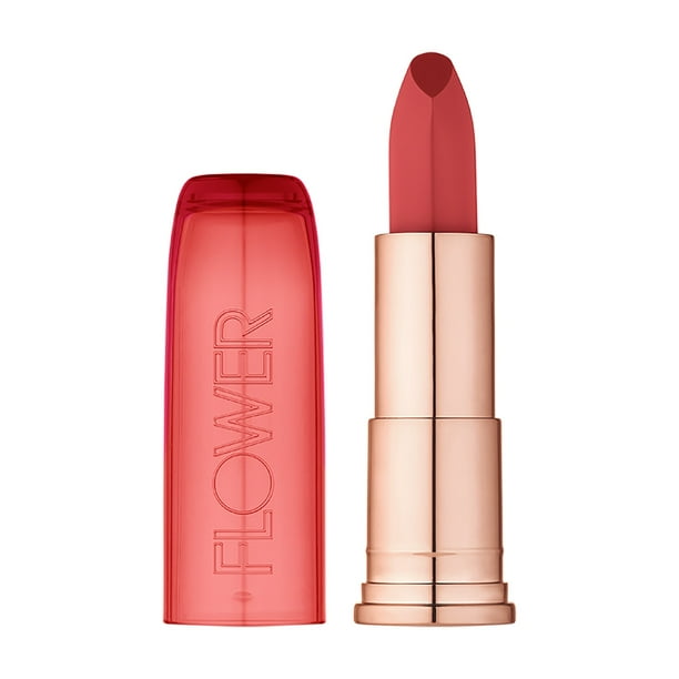 FLOWER BEAUTY Perfect Pout Moisturizing Lipstick- Rose Petal - Walmart.com