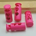 OUNONA 100 Pcs Button Spring Buckle Round Toggle Stoppers Adjustable ...