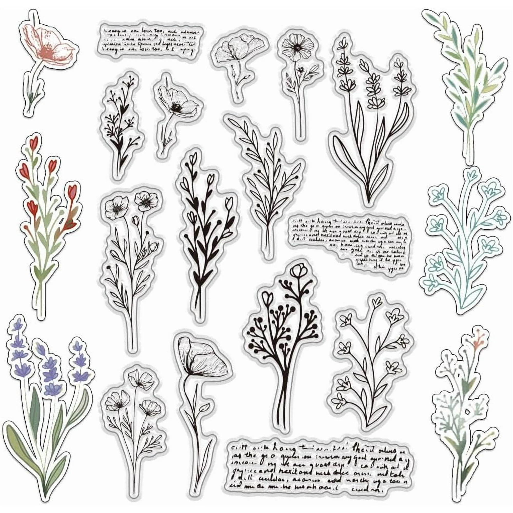 Click here for Nobrand Flower Bouquets Clear Stamps Words Stamps... prices