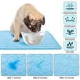 shuaien Dog Cooling Mat XLarge, Foldable Self Cooling Pad, no Water or ...
