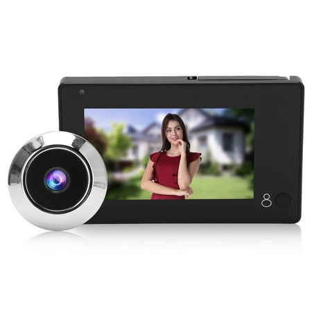 Video Doorbell,Smart Video Doorbell 4.3in Visual Doorbell Digital Door ...