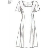 New Look Sewing Pattern 6567 Misses Dresses, Size A (6-8-10-12-14-16 ...