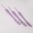 8Pcs Crochet Hook, Plastic Crochet Needle for Crocheting Yarns ...