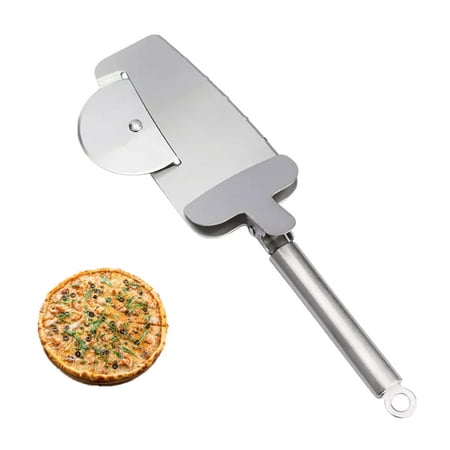 izza Cutter with Stainless Steel Wheel,professional pizza cutter, 4-in ...