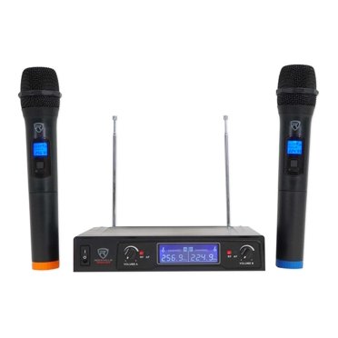 Sound Town Professional Dual-Channel UHF Handheld Wireless Microphone System with LED Display, 2 ...