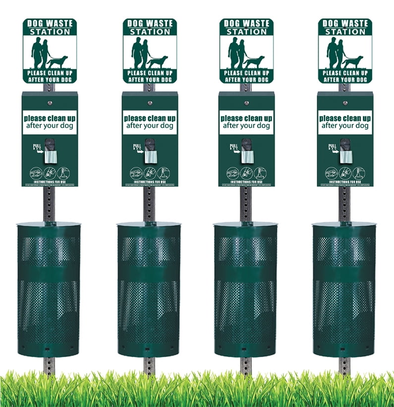 Pet Waste Station / Dog Waste Stations - Everything Included - Free 400 ...