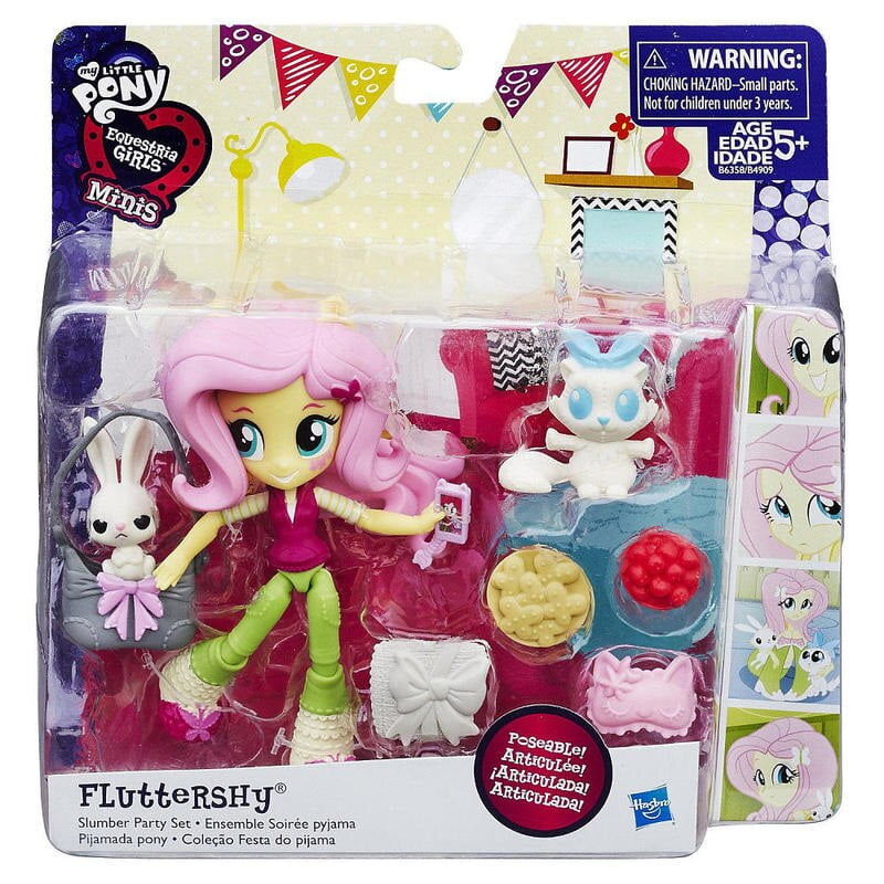 Hasbro My Little Pony Girls Fluttershy Action Figures Model Genuine ...
