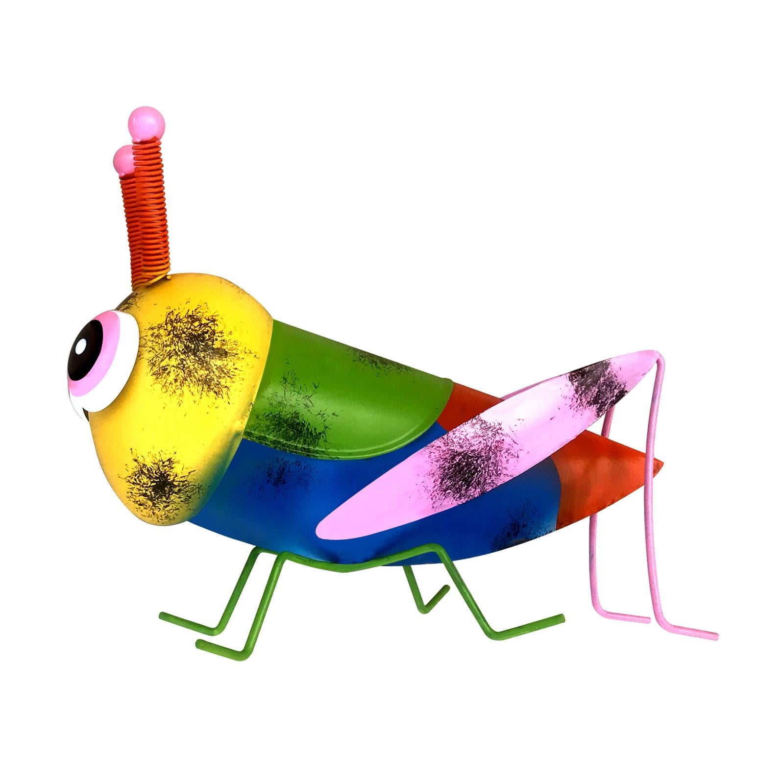 Metal Grasshopper decor for Sculptures Decoration for Outdoor Backyard ...