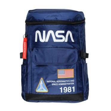 NASA Astronaut Themed Backpack with Meatball Logo, Roll Top, Built Up ...
