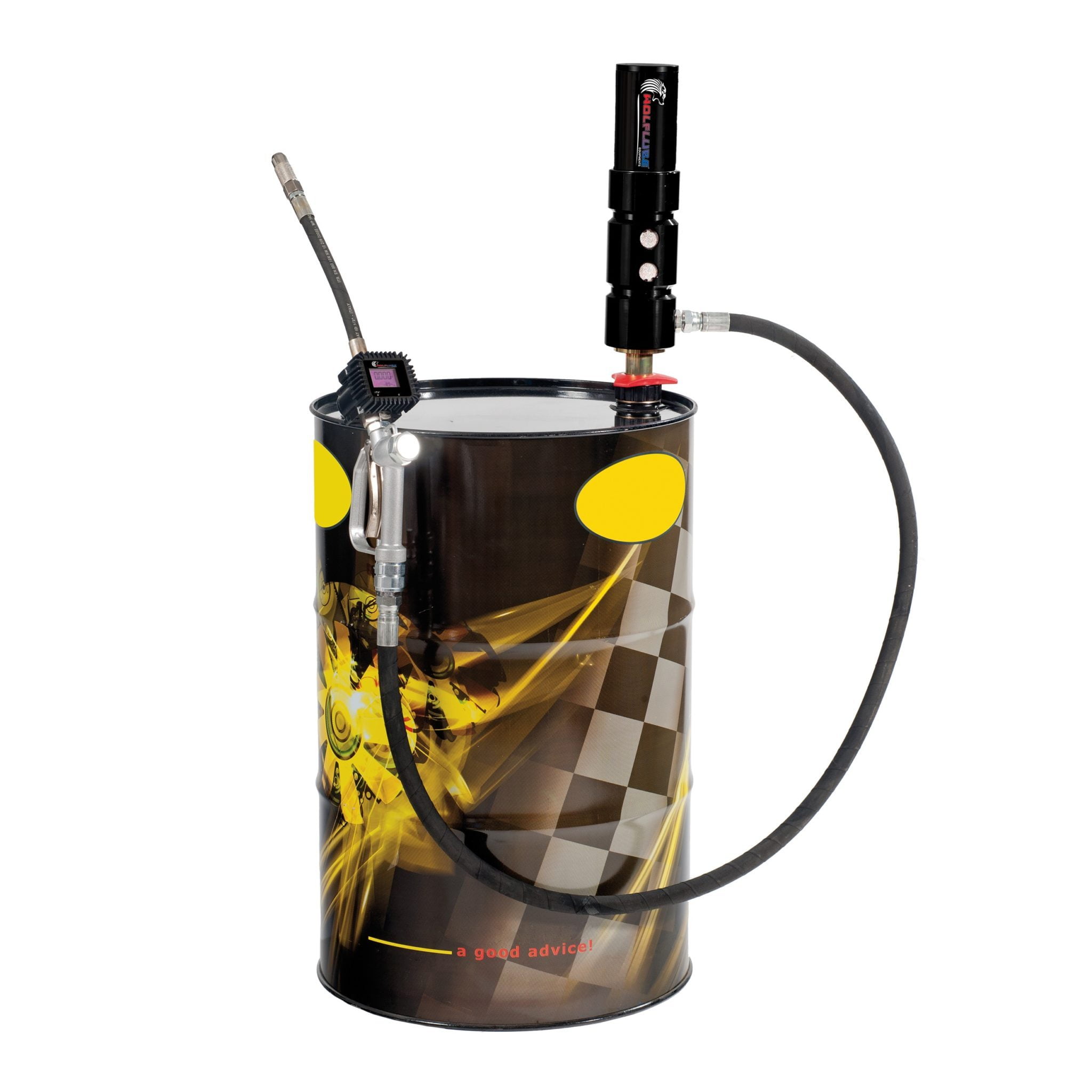 Wolflube Oil Set Suitable for 55 GAL Drums - 3:1 High Flow (250306 ...