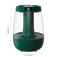 2 Nozzle Humidifier with 3L Capacity, Intelligent Humidity Display for ...